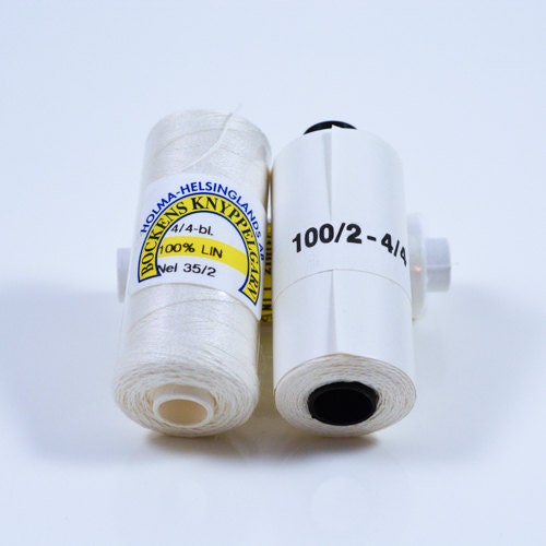 Dyed Linen Thread for Knitting Tatting Bobbin Lace. 60/2 - Etsy