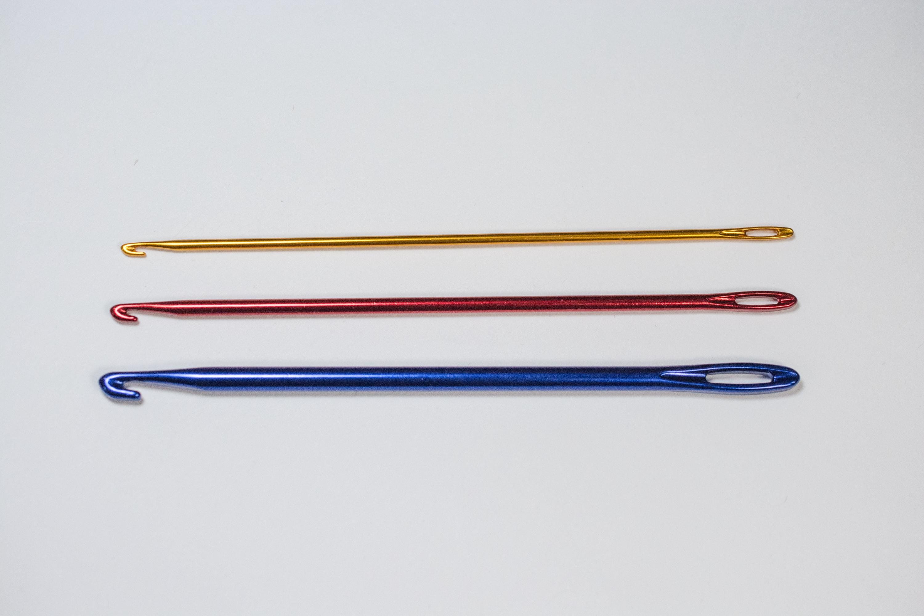 Locker Hook Set, 3 Hooks for Locker Hooking, Aluminum, Rug Making - Etsy