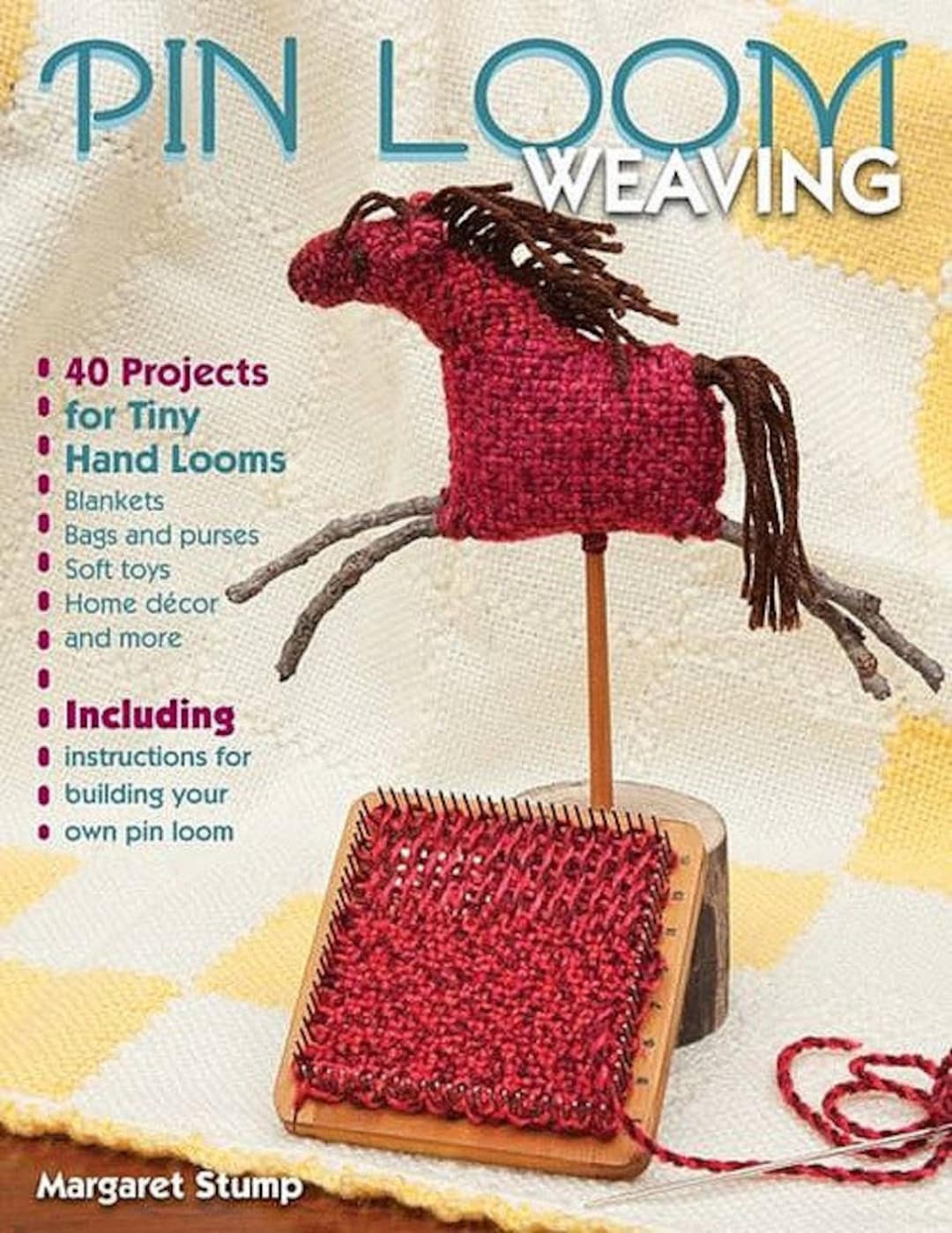 Pin Loom Weaving-soft Cover Book by Margaret Stump, Pin Loom Patterns ...