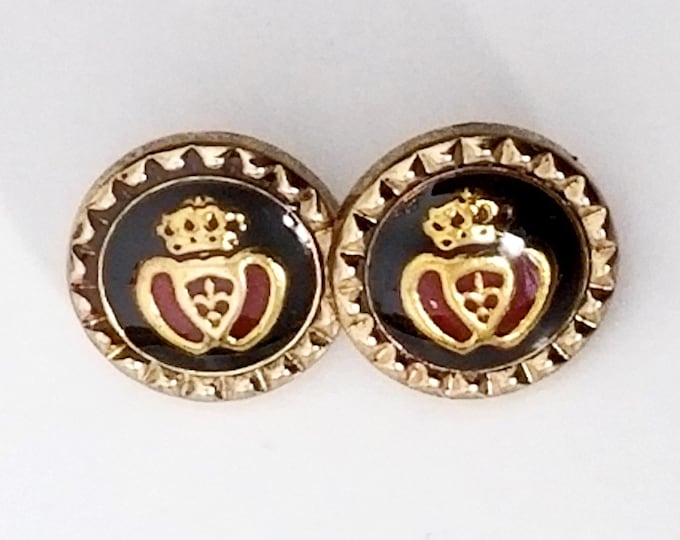 Gold-plated Shank Buttons - 15mm or 5/8 Inch - Lot of 8 - 24K Gold ...