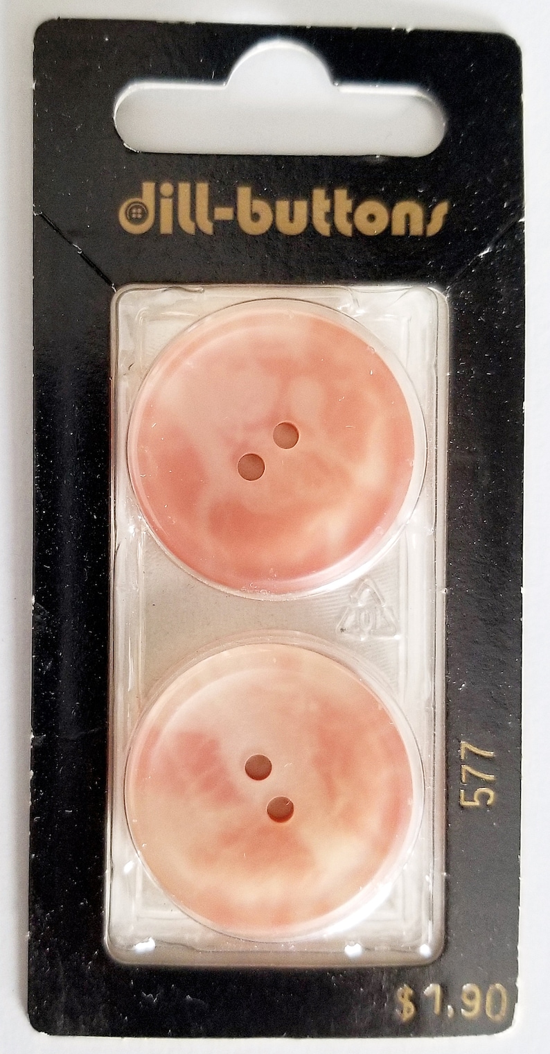 Light Pink Buttons Marbled Tone-on-tone 25 Mm or 1 Inch - Etsy