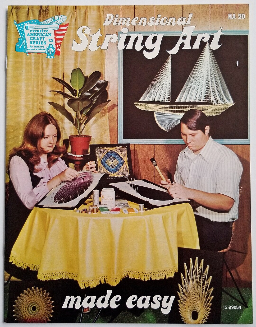 String Art Tutorial Dimensional String Art Made Easy 1970s String Art Designs String Art