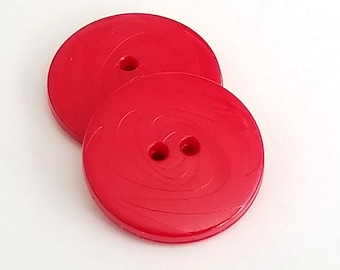 Light Pink Buttons Marbled Tone-on-tone 25 Mm or 1 Inch Lot of 10 Round 2-hole Plastic Buttons ...