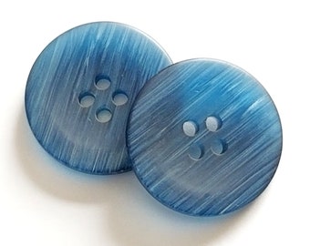 Dark Purple Buttons With Raised Line Pattern - 23 Mm or 7/8 Inch - Lot ...