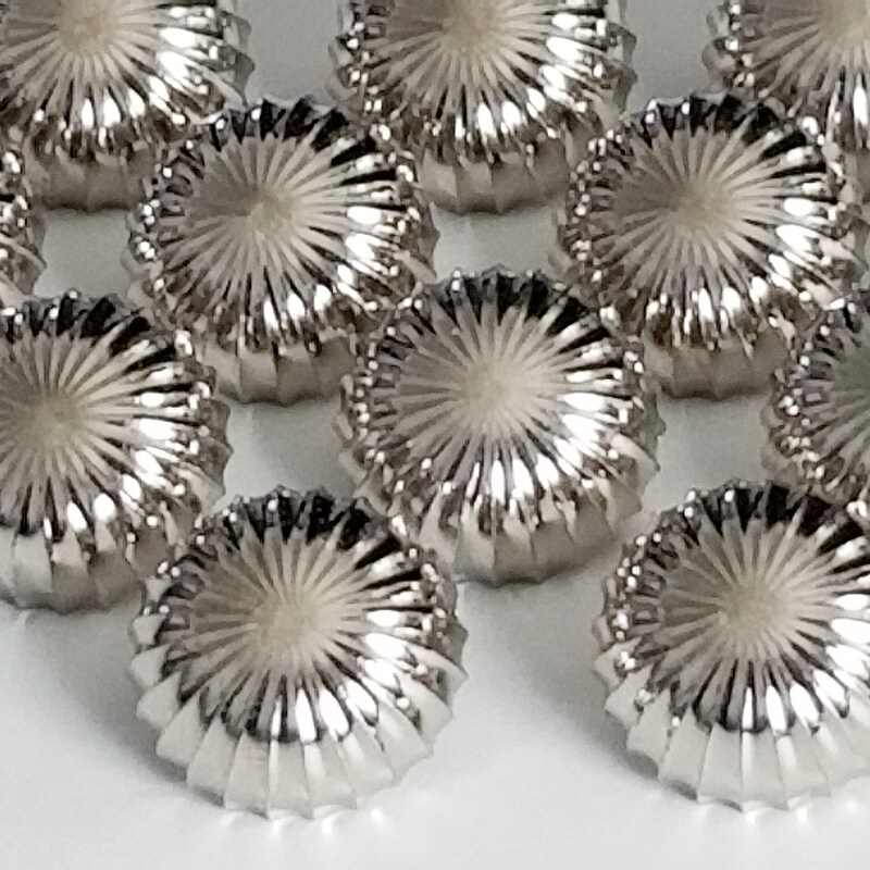 Silver Tone Buttons - Etsy
