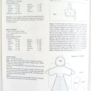 Plastic Canvas Angel Patterns - Plastic Canvas Treetop Angel & Ornaments - Plastic Canvas ...