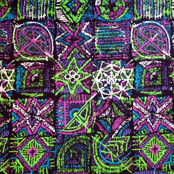 Large Scale Geometric Pattern Fabric - Etsy