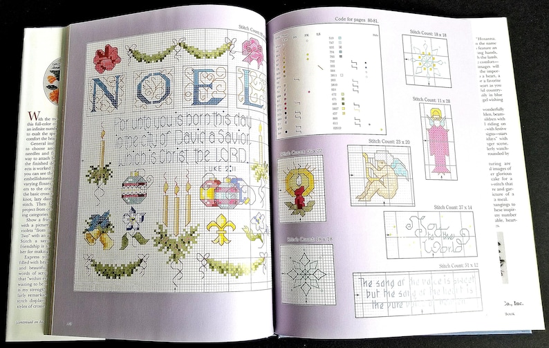 Cross Stitch Patterns - Marie Barber's 515 Inspirational Cross-stitch ...