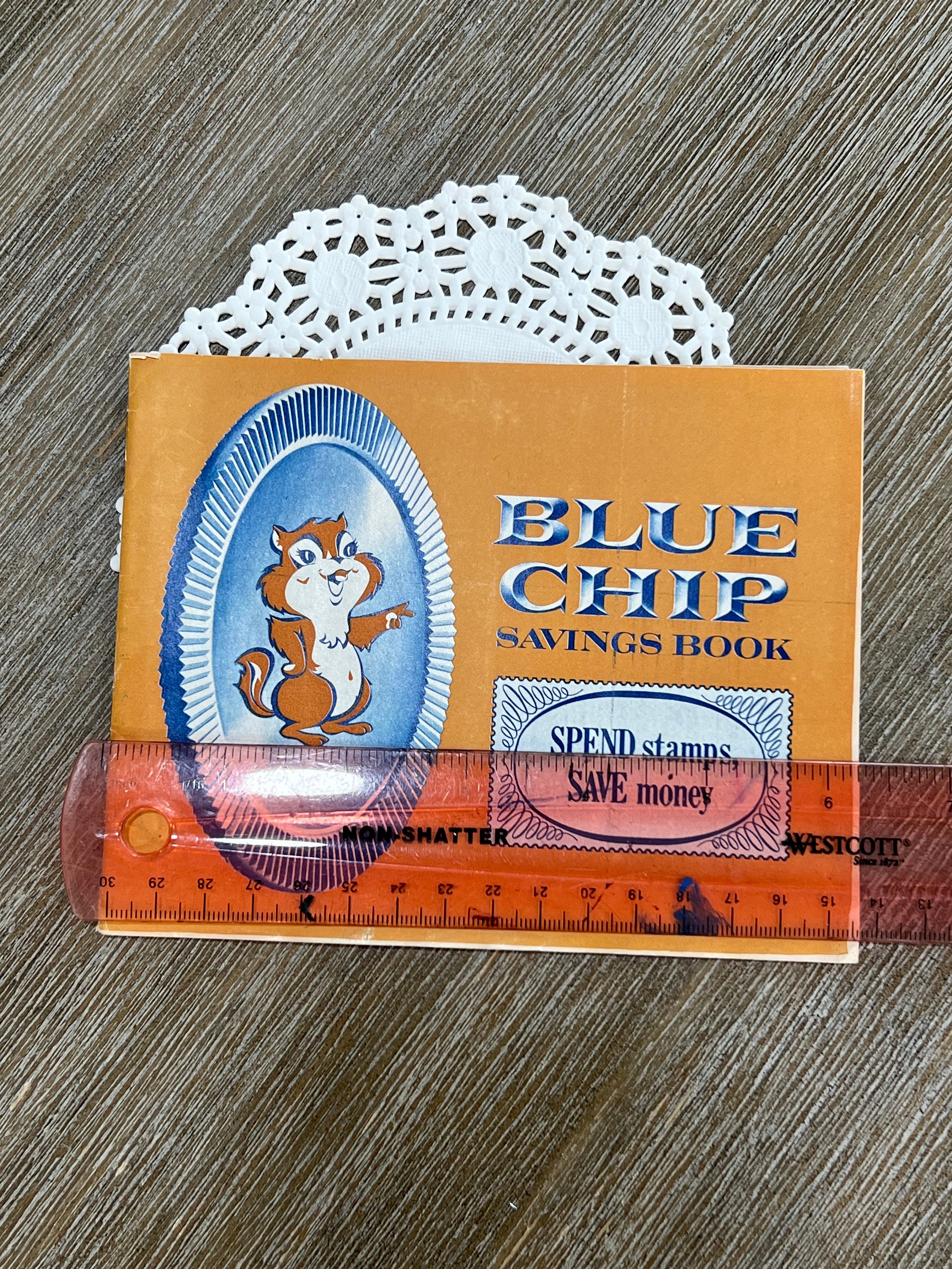 Vintage 1960s Blue Chip Stamp Book – Ephemera for Junk Journals - Etsy ...