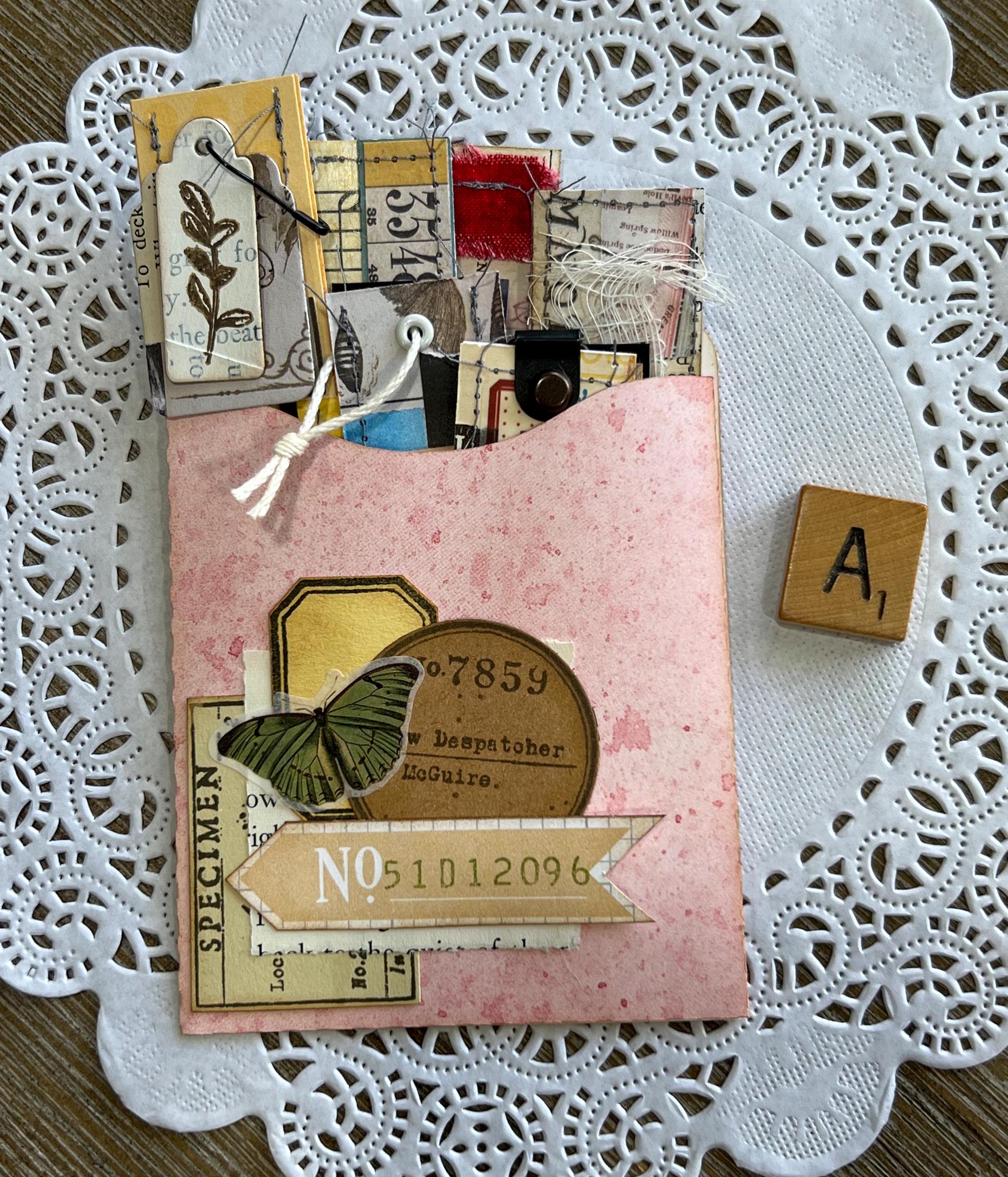 Word Snippet Tags, Phrases, Mini Tags, Stamped Tiny Text Strips, Junk ...