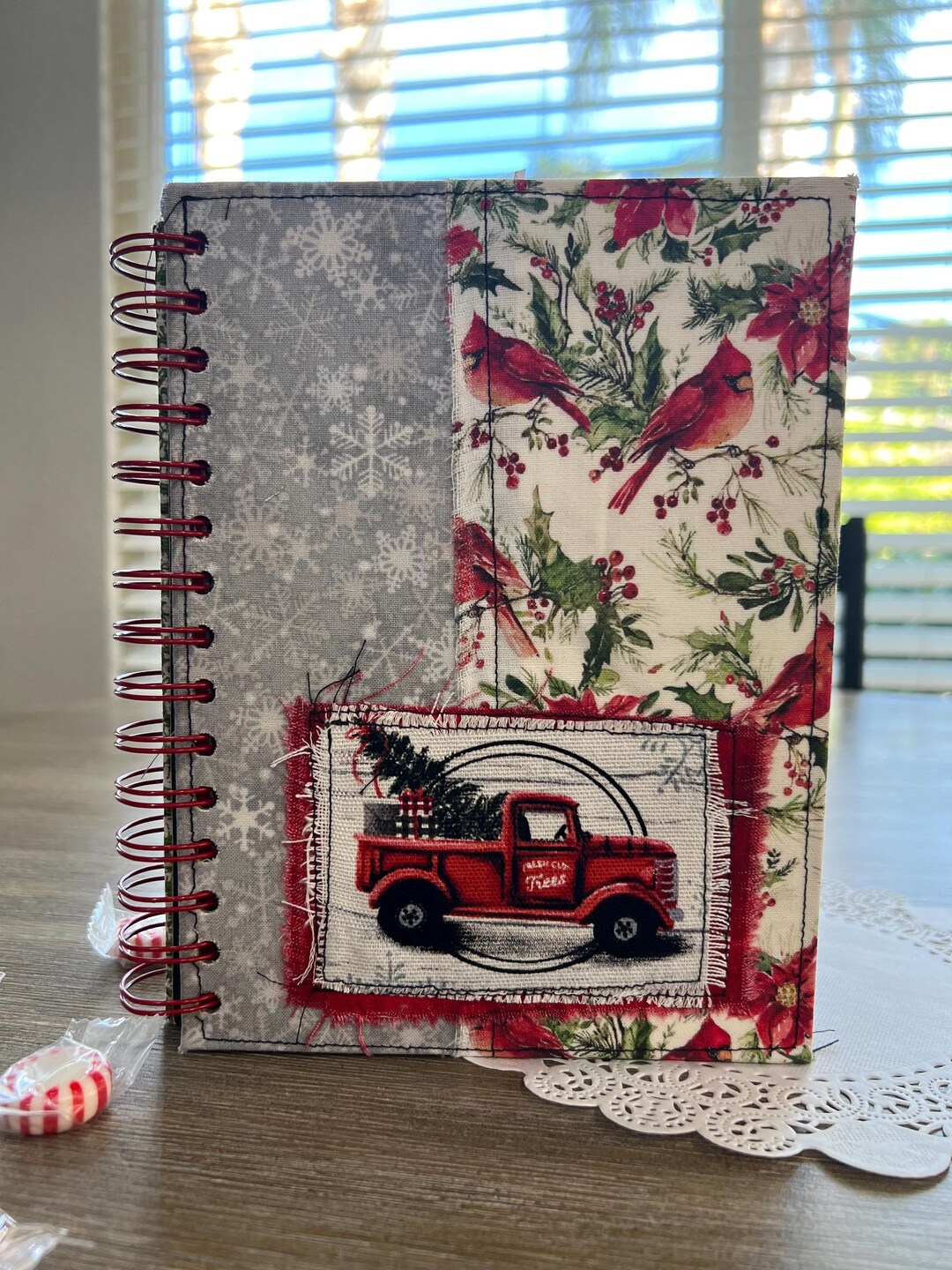 Christmas Advent Journal, December Daily, Handmade, Junk Journal ...