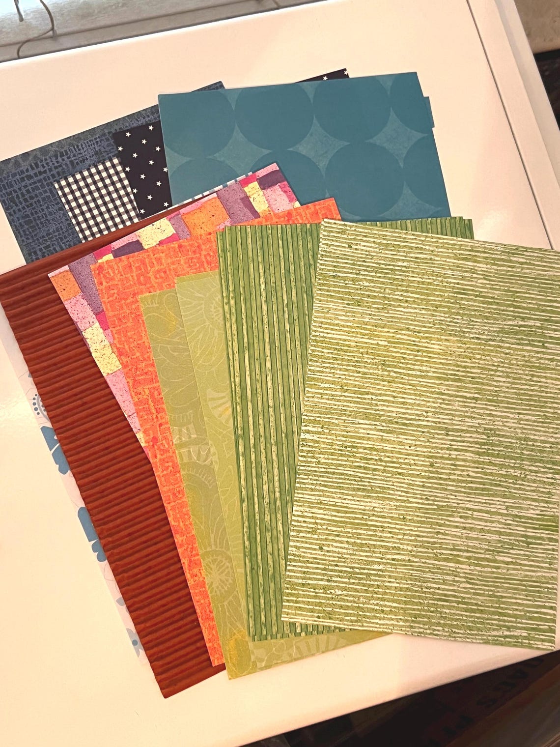 Mixed Paper Scrap Pack: Textures & Patterns for Junk Journals - Etsy