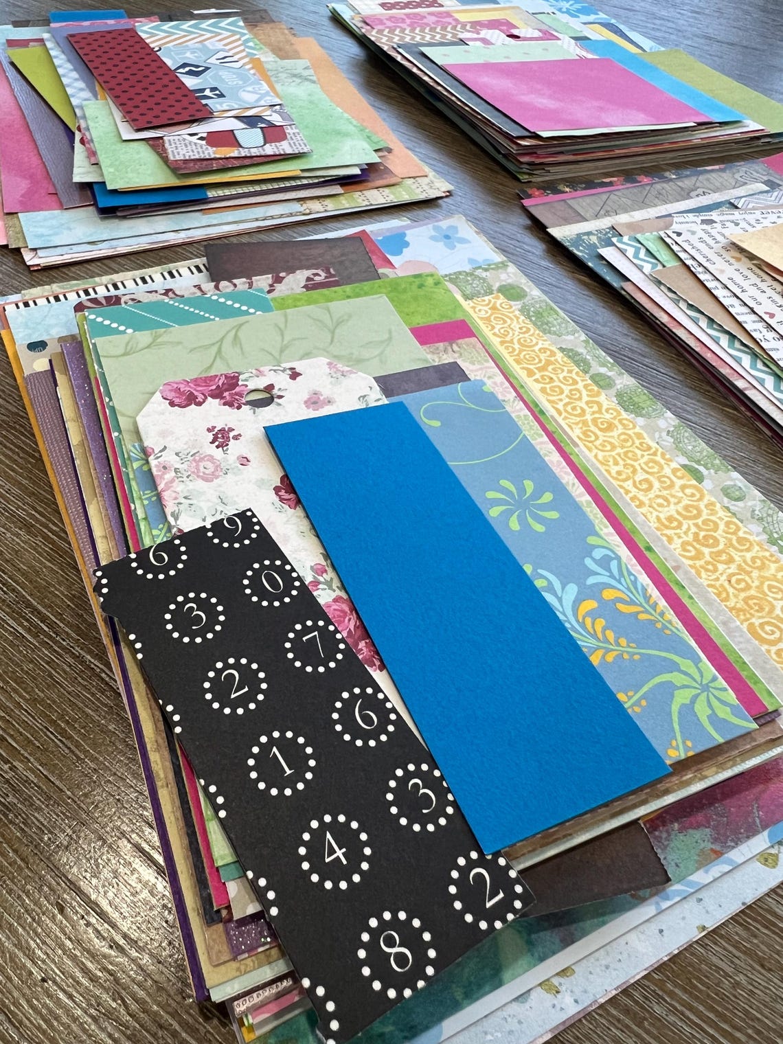 Mixed Paper Scrap Pack: Textures & Patterns for Junk Journals - Etsy