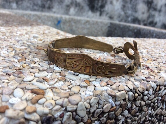 Ancient Egyptian Hieroglyph Eye of Horus Ankh Nubia n… - Gem