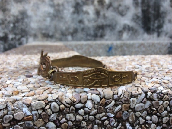 Ancient Egyptian Hieroglyph Eye of Horus Ankh Nubia n… - Gem