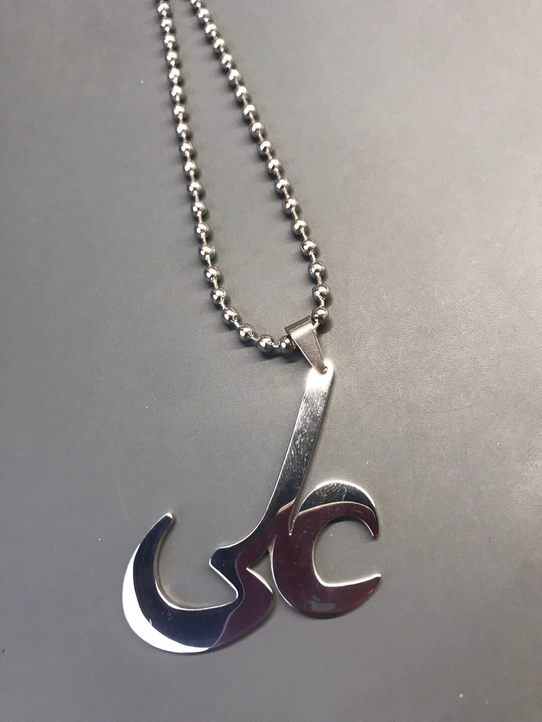 Imam Ali Shia Muslim Arabic Pendant Allah Gift Islamic Jewelry Necklace ...