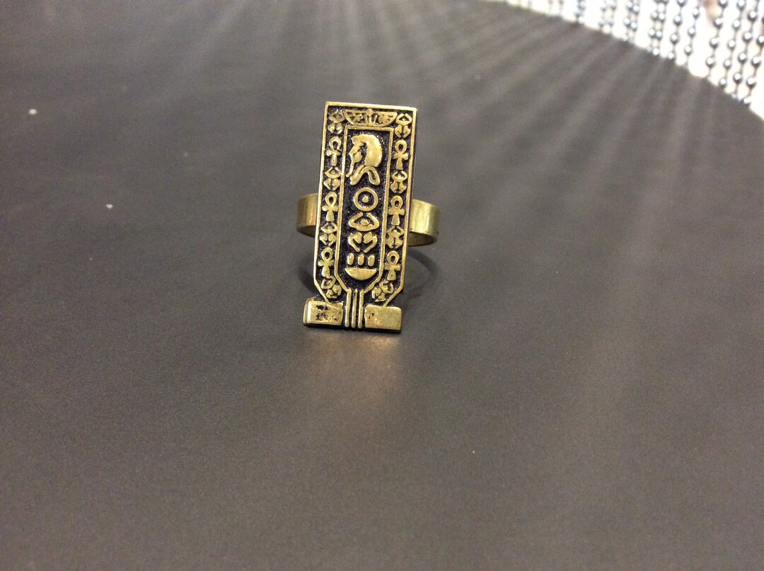 Ancient Egyptian ,hieroglyphics Rings , Scarab Ring ,african Jewelry ...