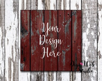 Red and white sign | Etsy