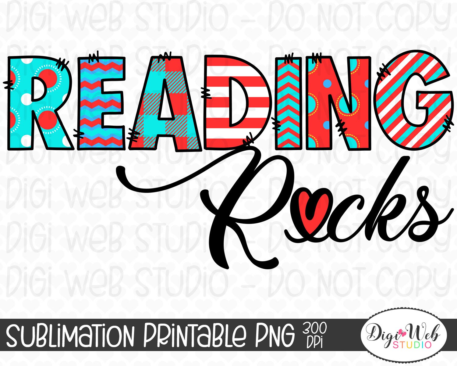 Reading Rocks Clipart