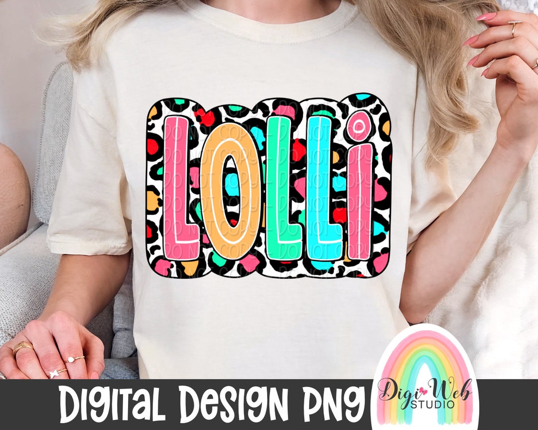 Bright Lolli Digital Design, Grandma PNG, Design for Grandmother ...
