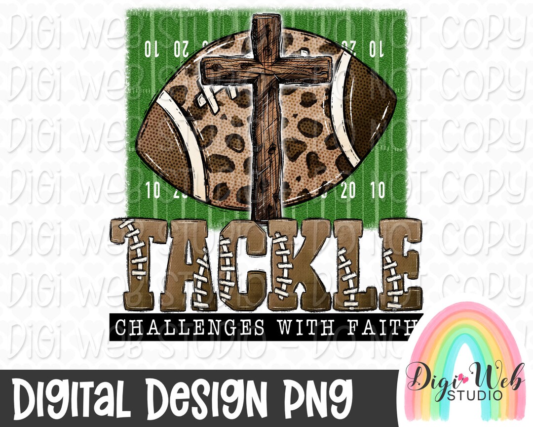 Football Cross PNG, Tackle Challenges With Faith, Jesus and Football ...