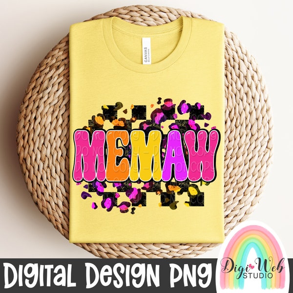 Memaw Dtf Print Etsy