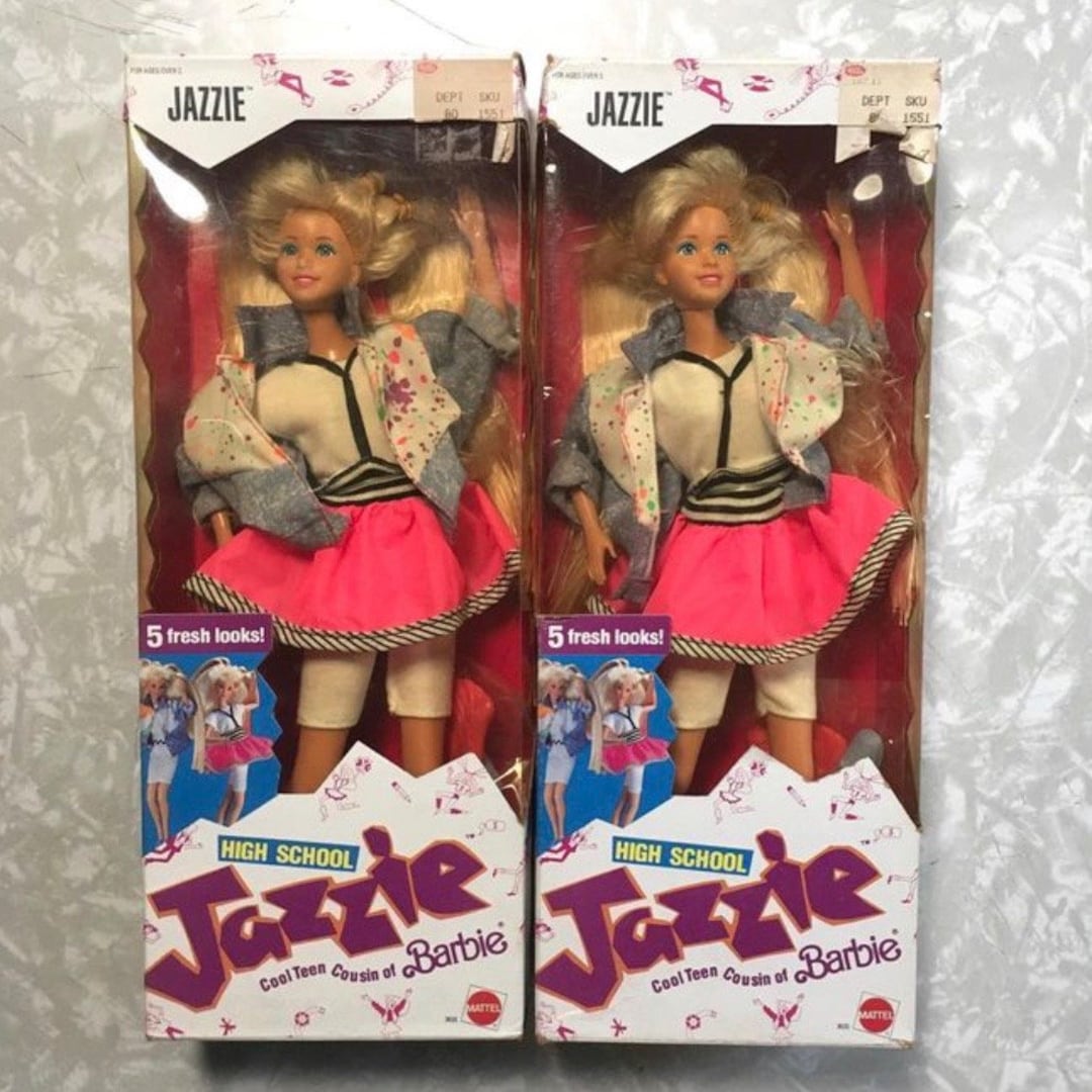 High School Jazzie, Cool Teen Cousin of Barbie! Doll No. 3635, Vintage ...