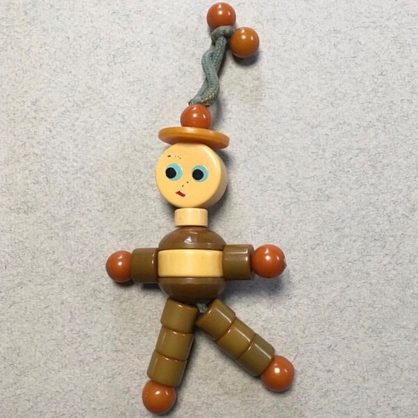 Vintage Baby Rattle - Etsy