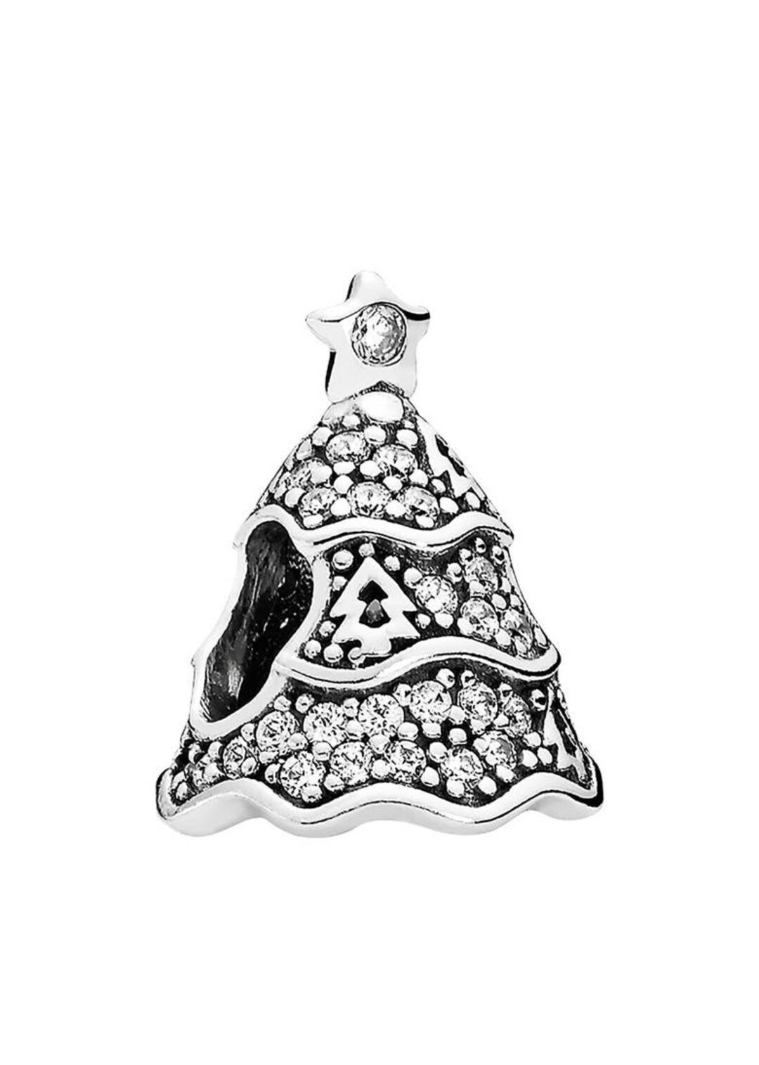 Authentic Pandora Twinkling Christmas Tree, Clear CZ Charm - Etsy