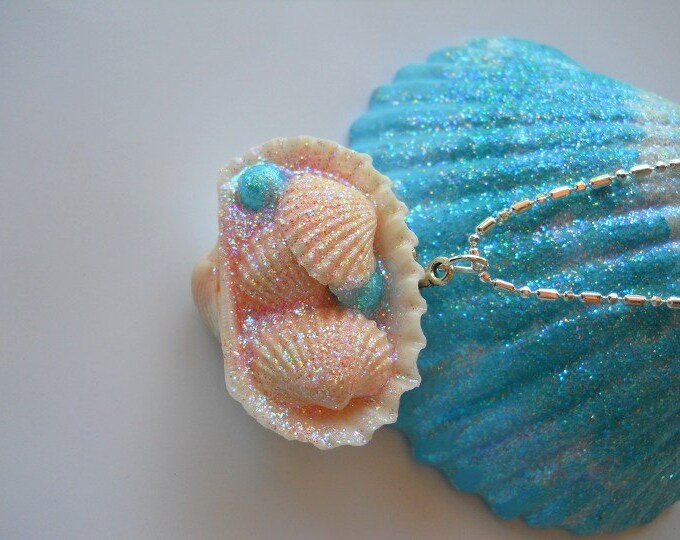 Seashell Necklace Nautical Jewelry Ocean Sea Shells Coastal - Etsy