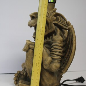 HTF Toscano Designs Gargoyle Table Lamp - Etsy