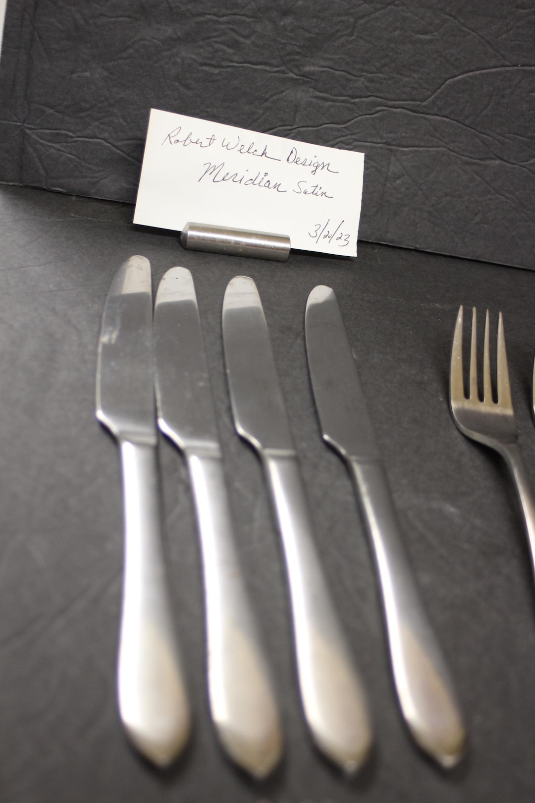 Robert Welch Meridian Stainless Dinner Knifes Set of 4 - Etsy