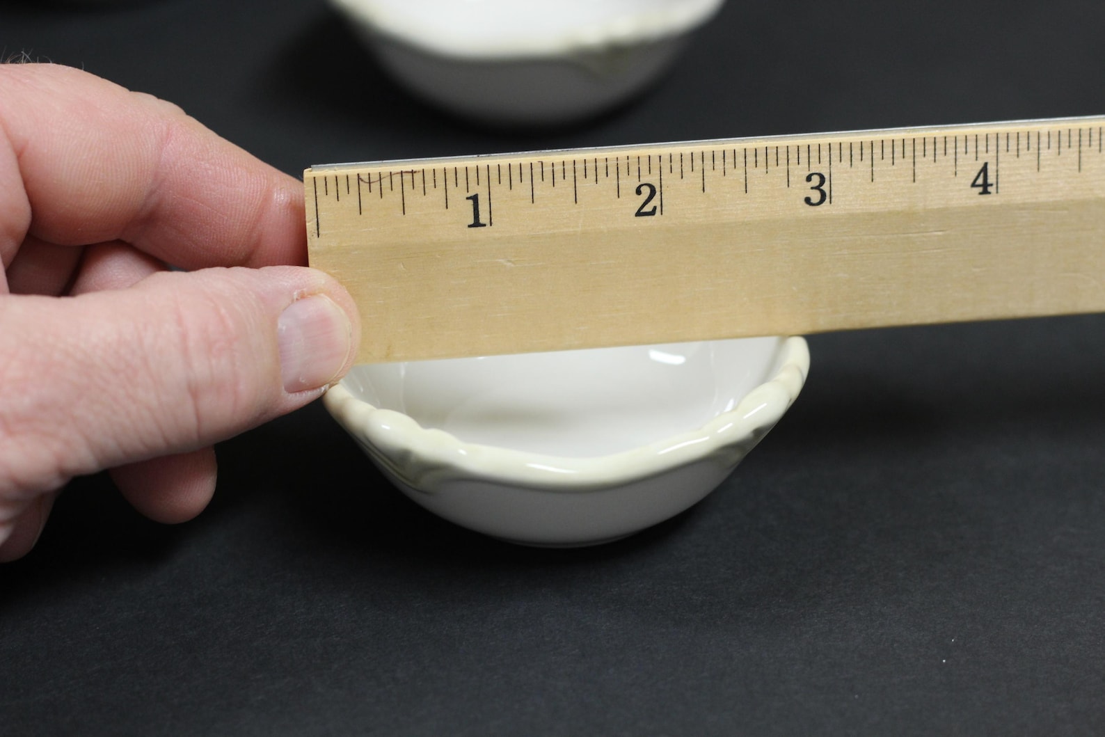 Princess House Pavillion Set of 4 Ceramic 3" Nesting Bowl / Nut Dish - Etsy