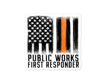 Public Works Sticker - Etsy
