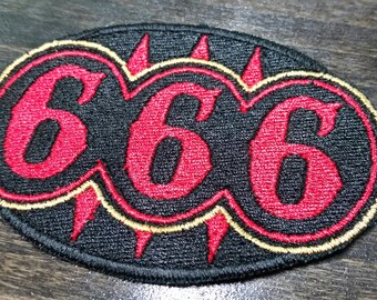666 Patch - Etsy