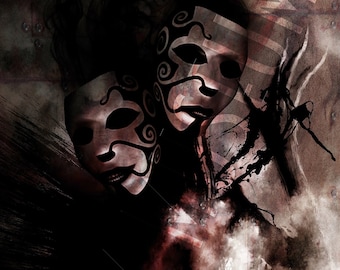 Hell Fantasy Art - Etsy