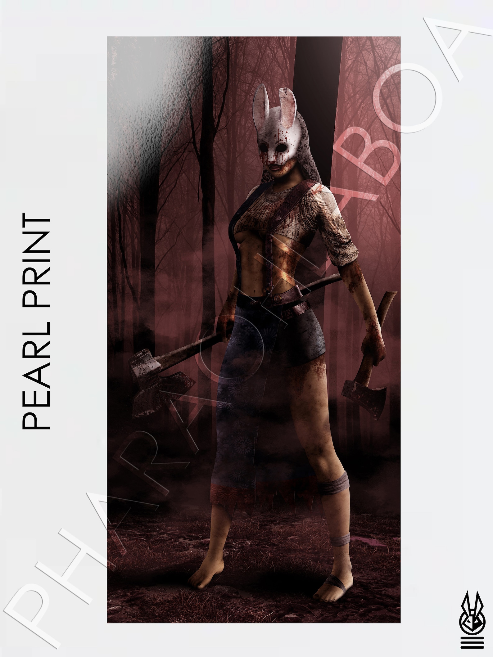 Art Print Metal Canvas The Huntress Anna Dead By Daylight | Etsy