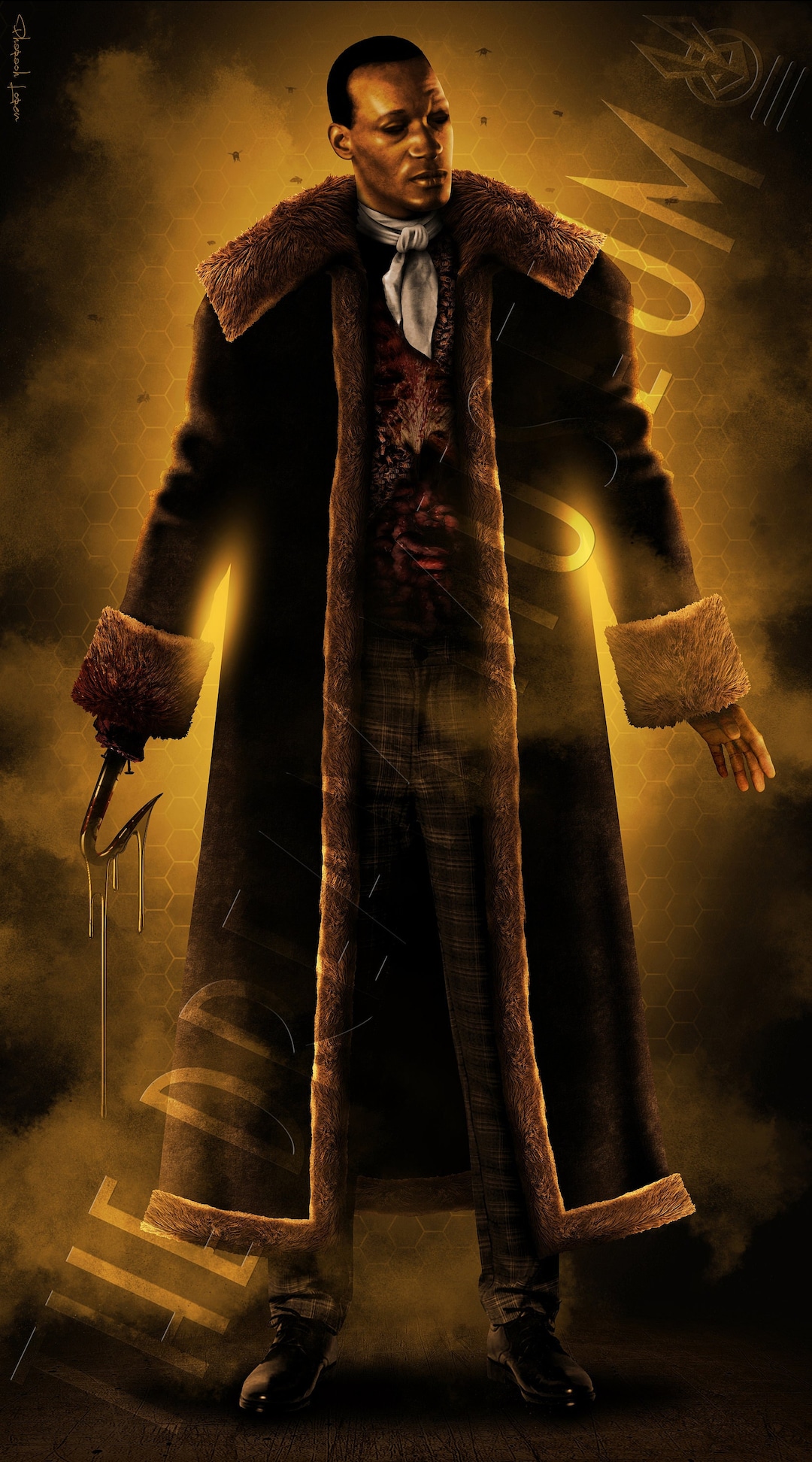 Art Print Metal Canvas Candyman Classic Horror Movie Slasher Icon ...