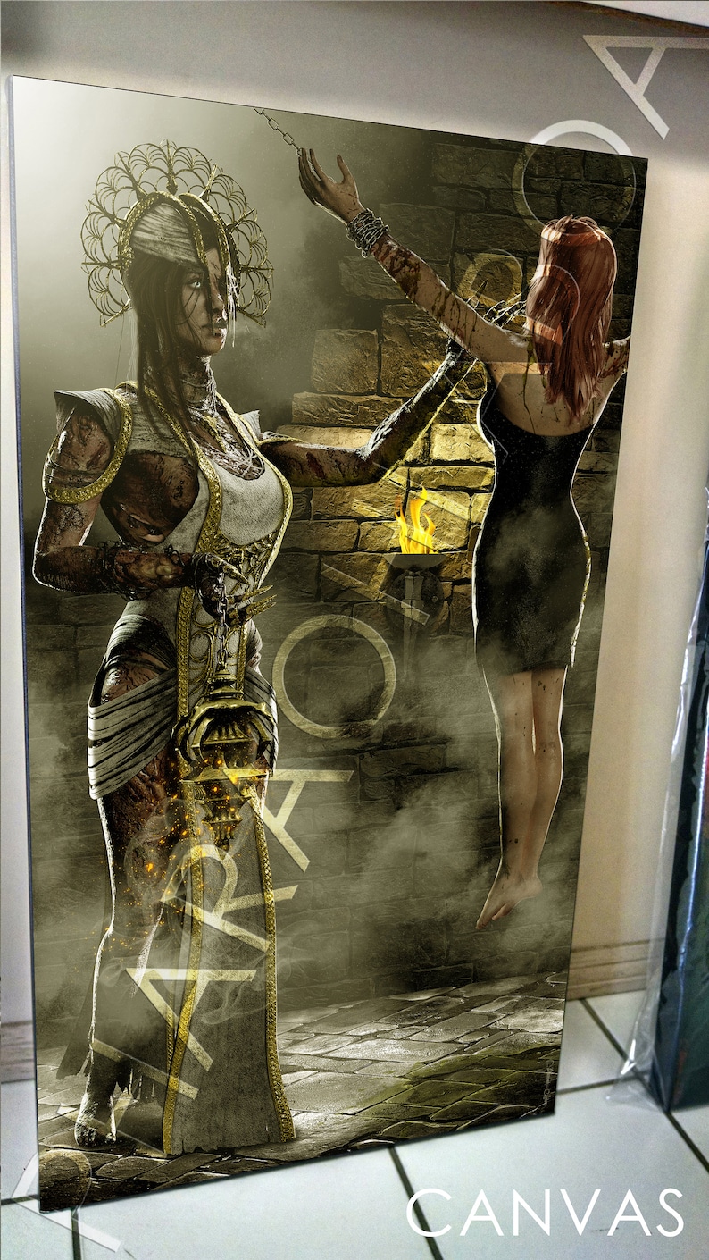 Art Print Metal Canvas The Plague Adiris Dead By Daylight | Etsy