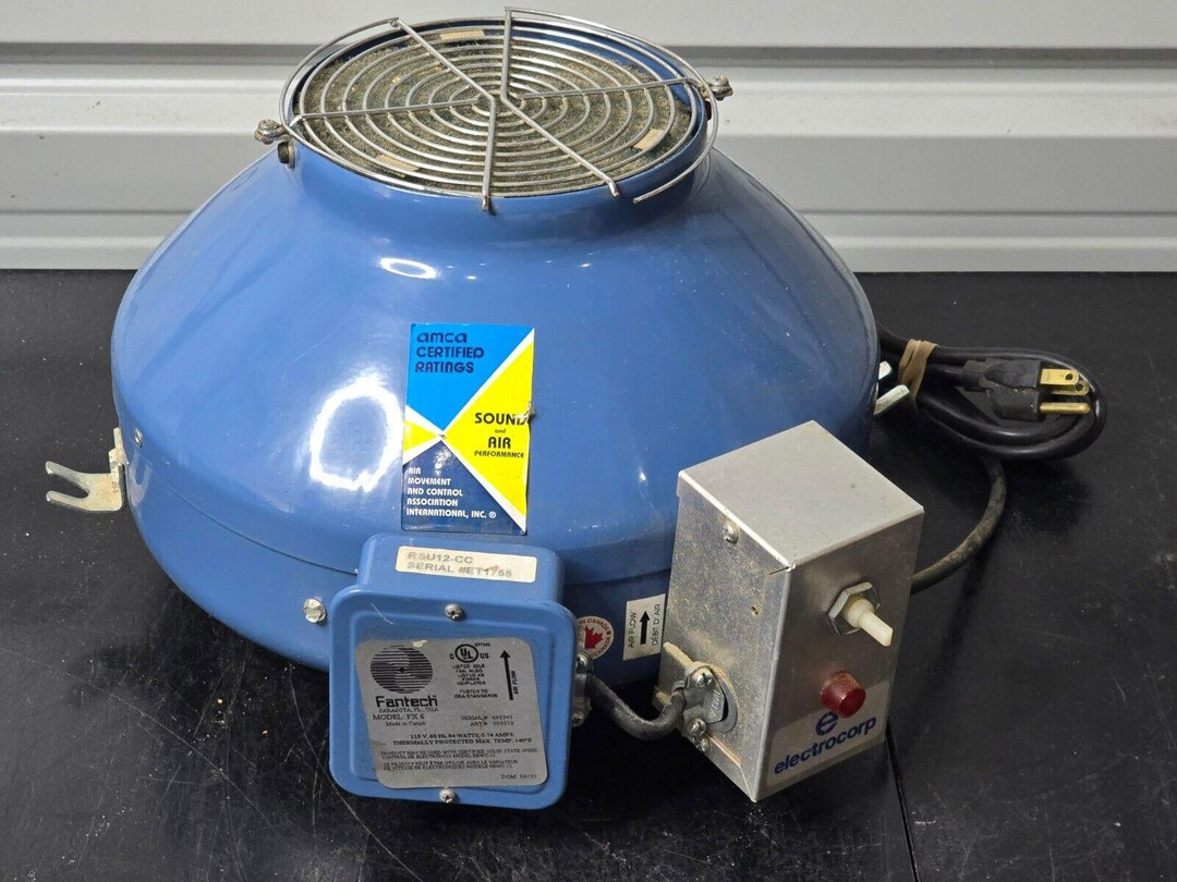 Fantech FX6 Inline Centrifuge Duct Fan - Etsy UK