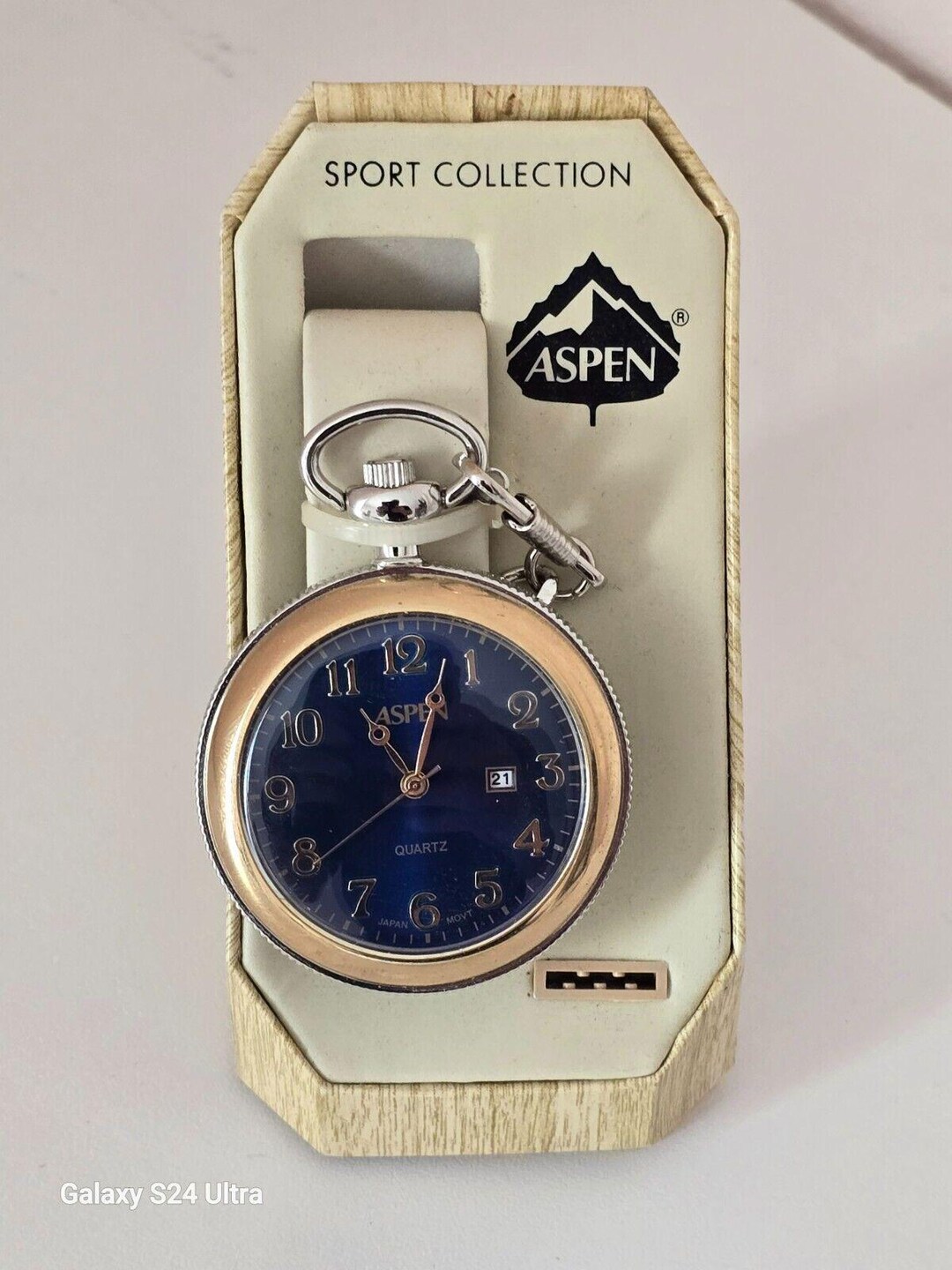 Aspen Quartz Pocket Watch Sports Collection NOS - Etsy