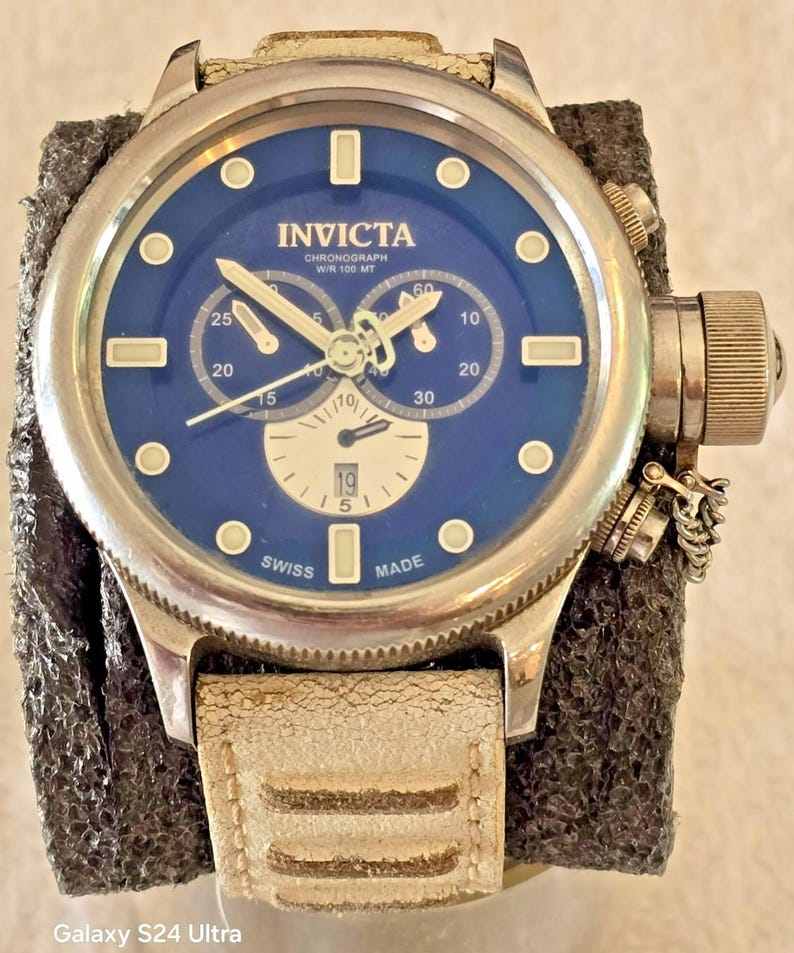 Invicta Russian 1959 Diver Chronograph 13 Jewel Quartz Mens Watch 5935 ...