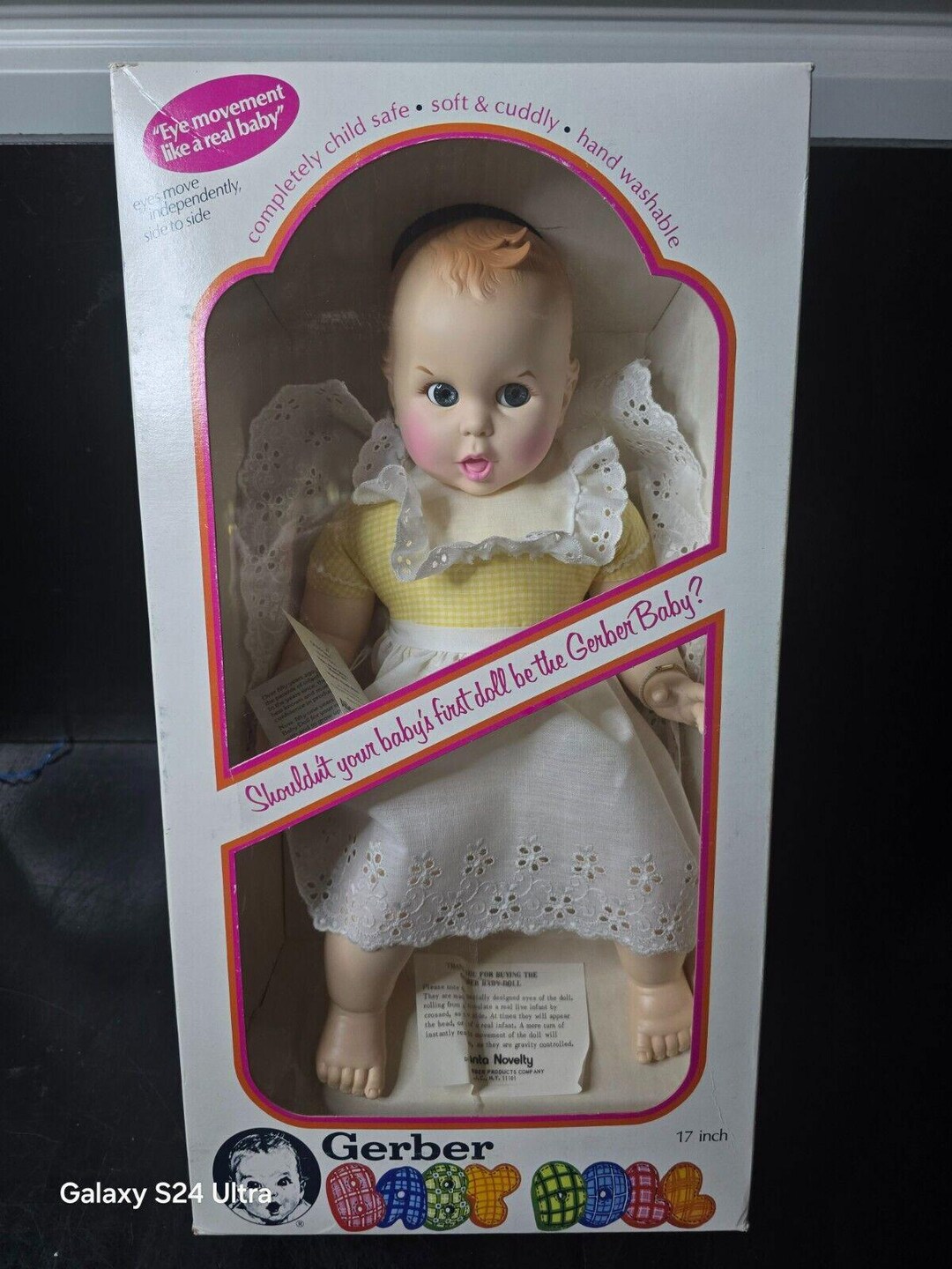 Vintage 17" Gerber Baby Doll by Atlanta Novelty 1979 NEW IN BOX - Etsy