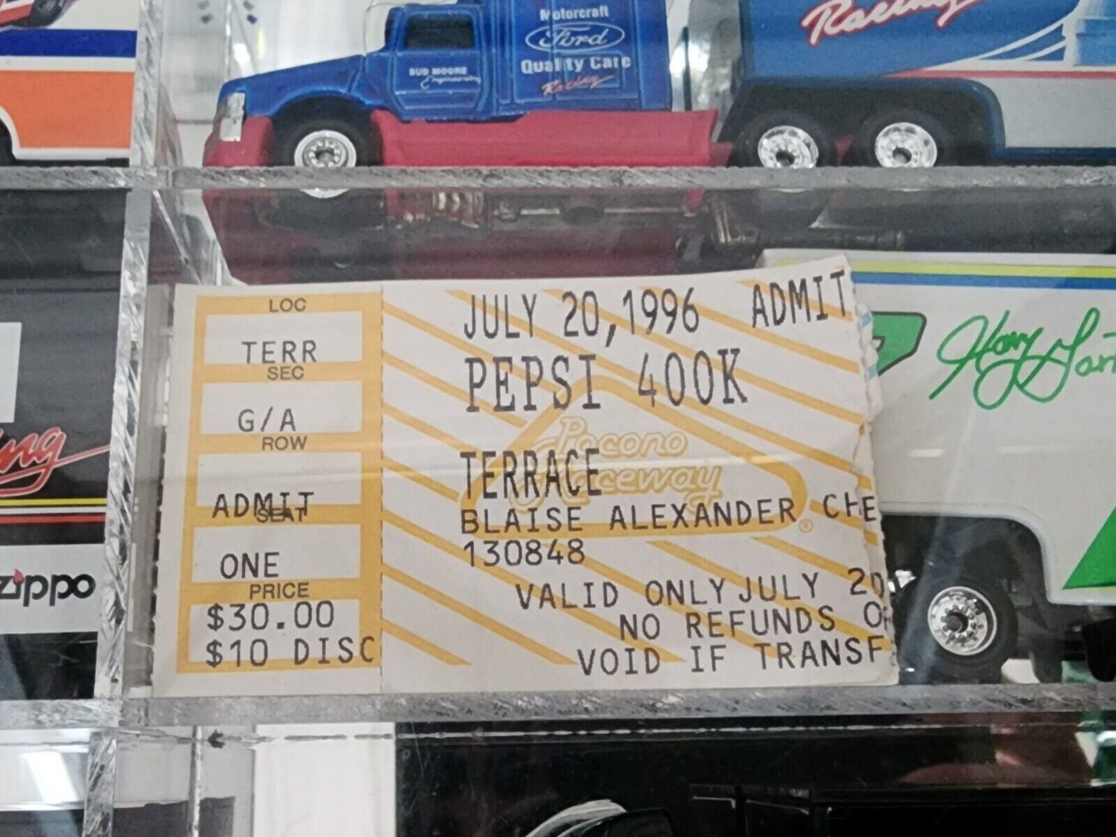 15 Nascar Truck & Trailer Hauler Diecast Lot W Display Case - Etsy