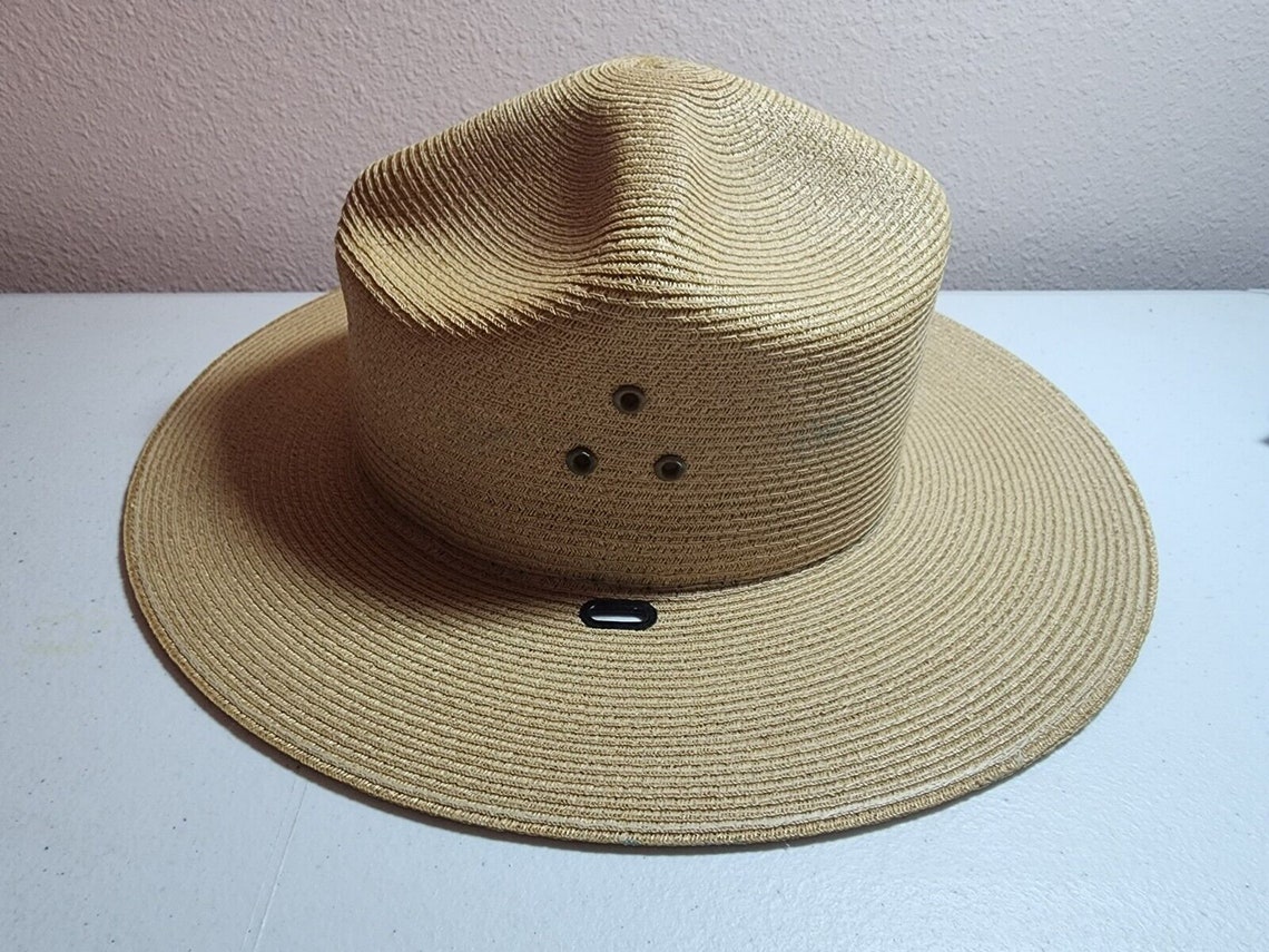 Vintage Stratton National Park Service Park Ranger Hat Smokey the Bear ...