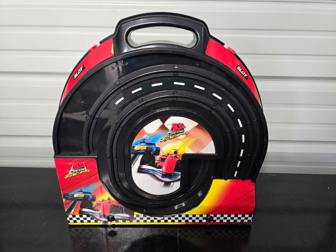 Vintage Life Like HO Scale Hand Crank Indy Slot Car Set - Etsy