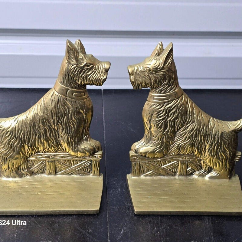 Dog Bookends - Etsy