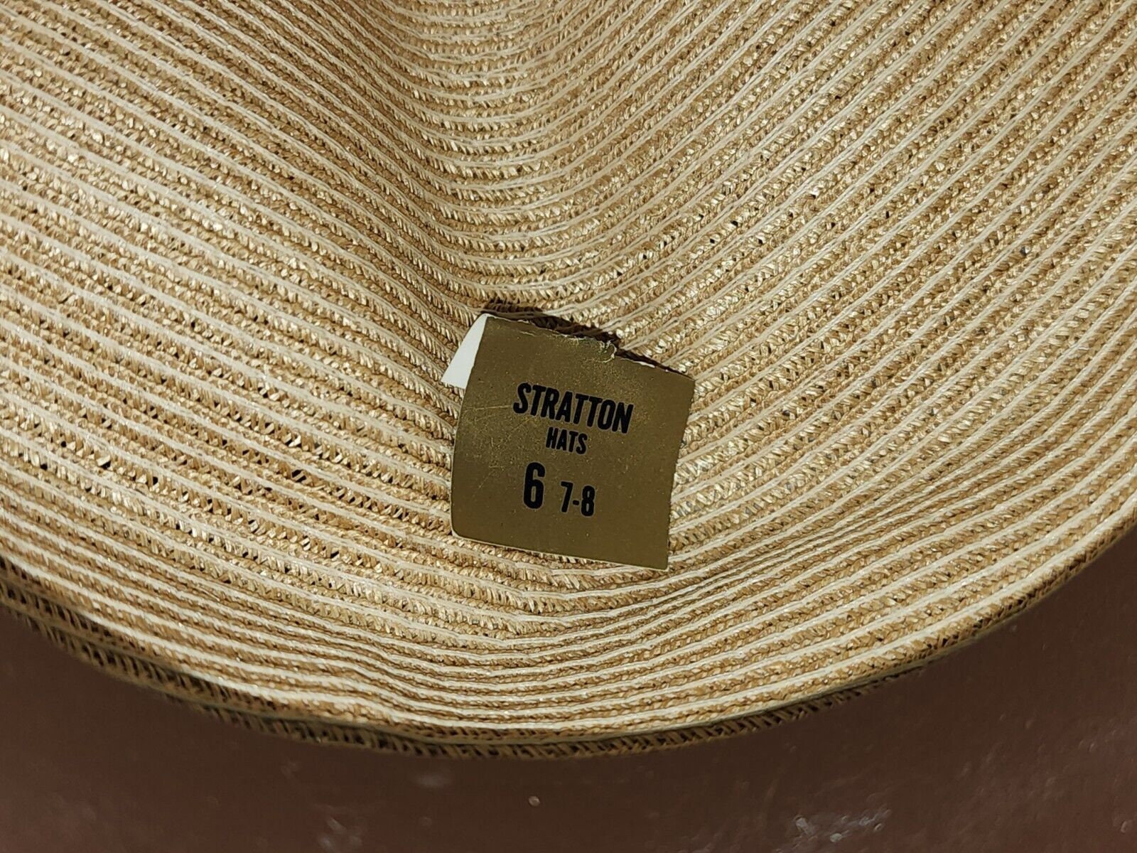 Vintage Stratton National Park Service Park Ranger Hat Smokey the Bear ...