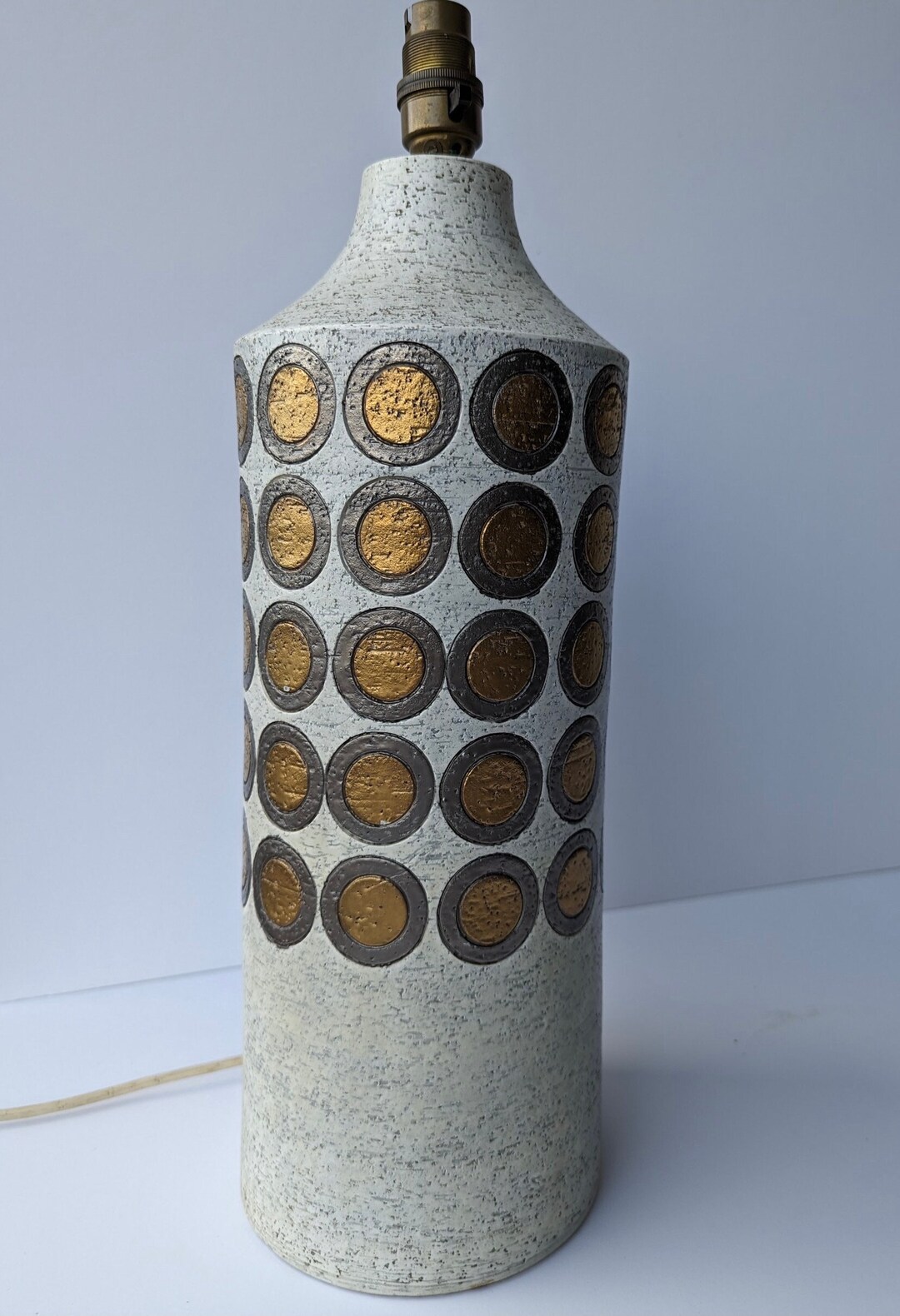 Bitossi Ceramic Lamp Base by Aldo Londi 1970's Italian Modernist - Etsy