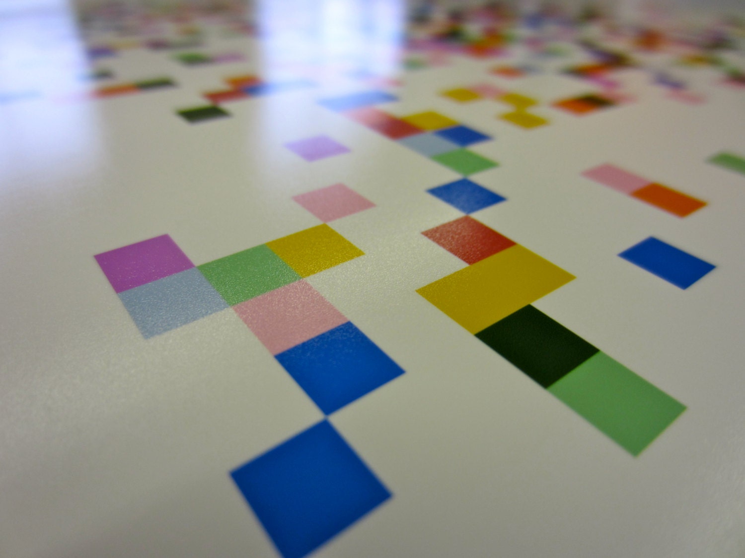 Math Art Digital Print - "spectrum Colors Arranged by Chance III V2.0 ...